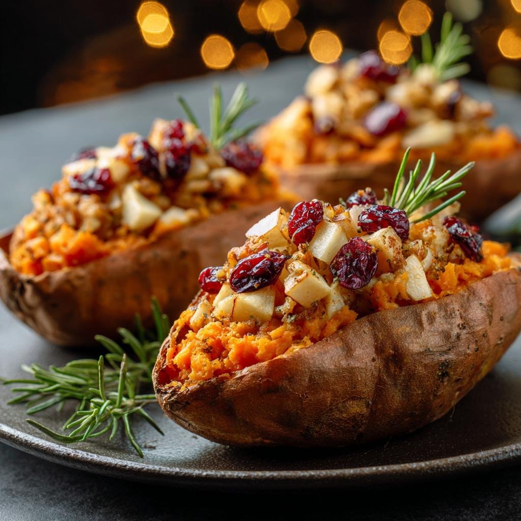 Patates douces farcies : 4 astuces festives
